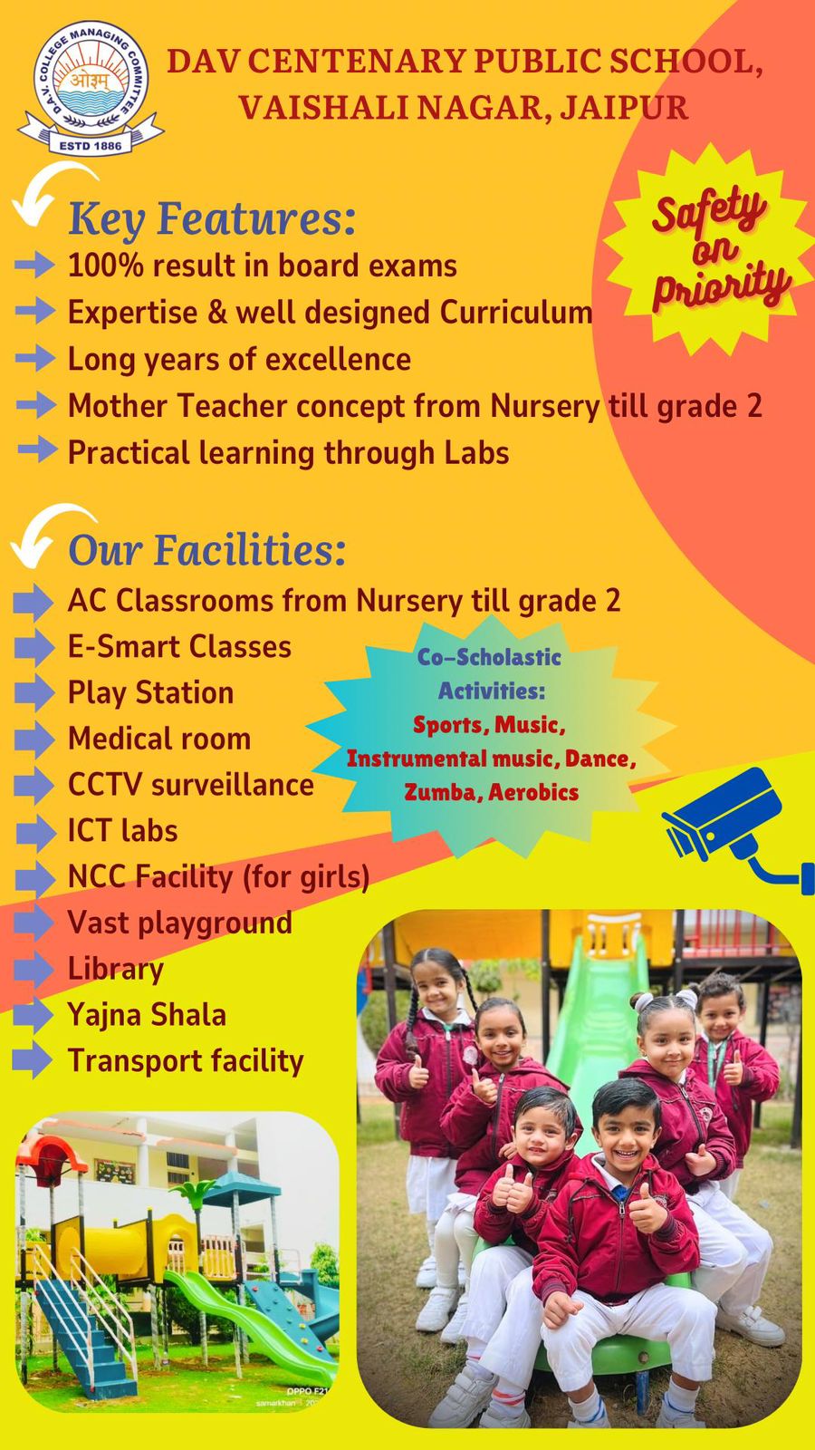 WELCOME TO DAV CENTENARY PUBLIC SCHOOL, JAIPUR
